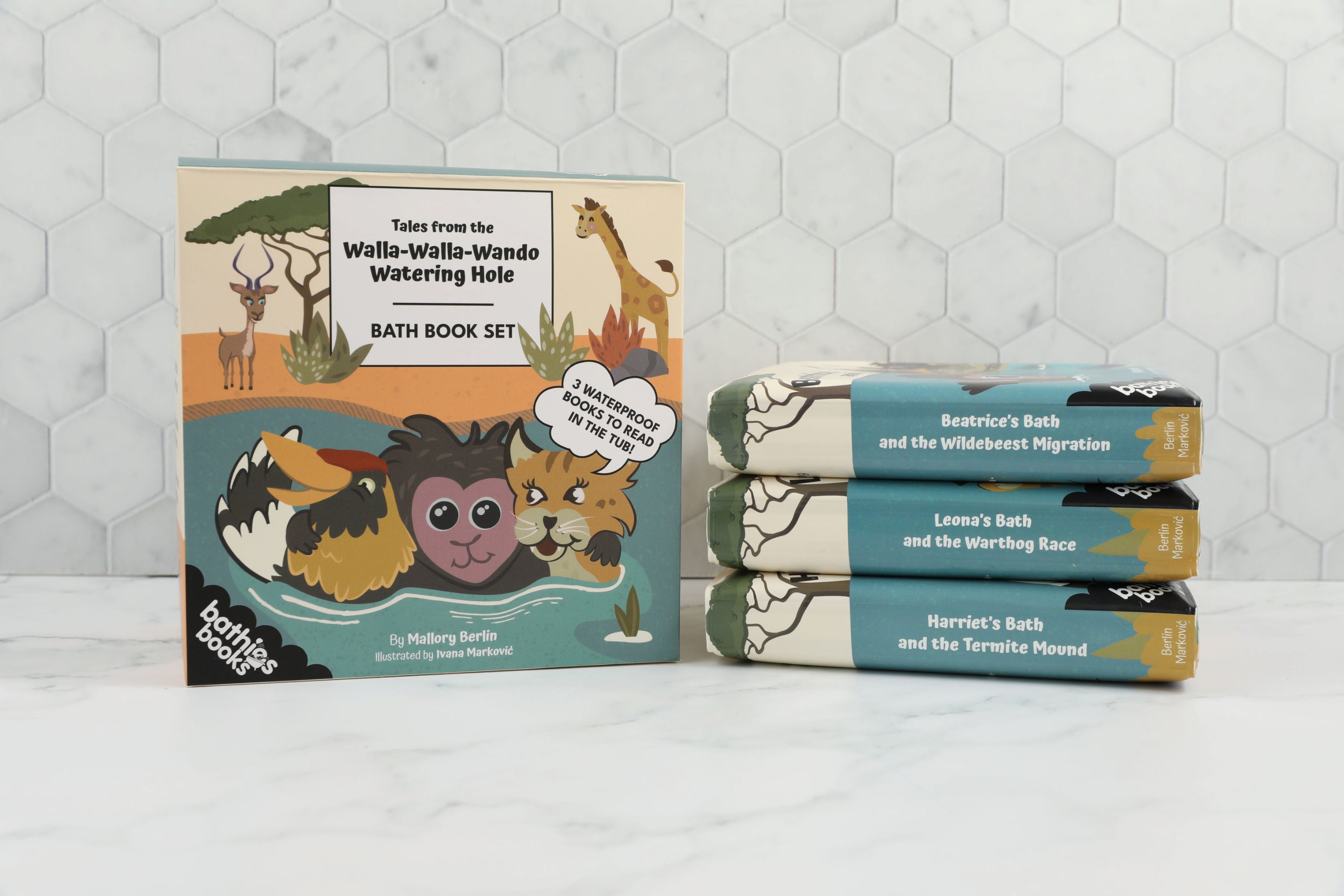 3 Bath Book Set – Bathies Books